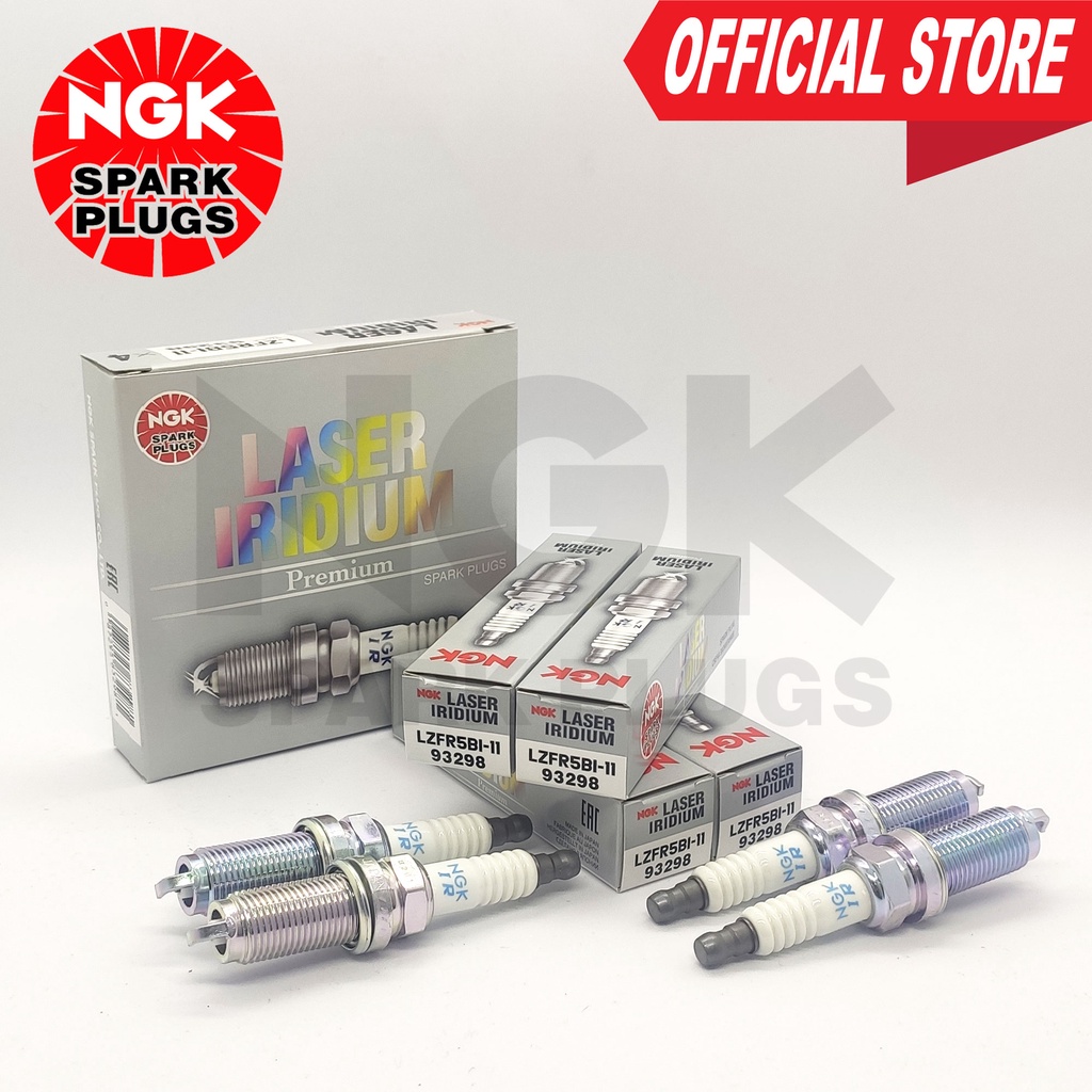 NGK LZFR5BI-11 Iridium Spark Plug for Mitsubishi Mirage Hatchback and ...