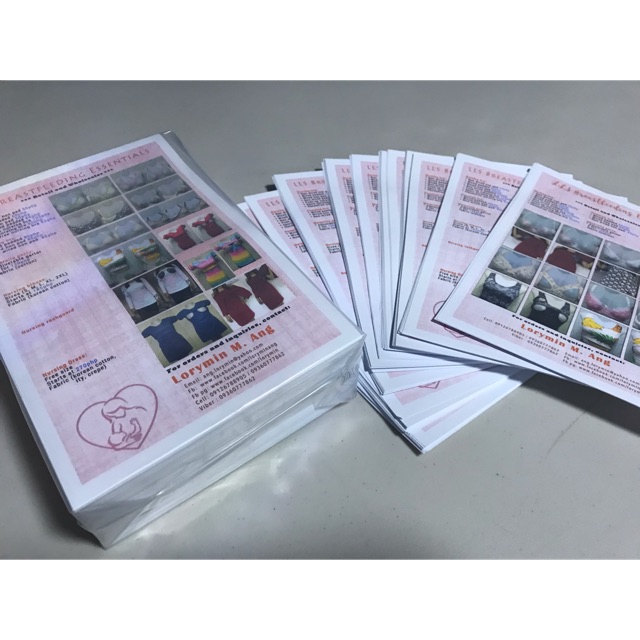 Print / Flyers / Customized / Ready to Print | Shopee Philippines