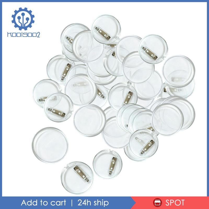 [Koolsoo2] 100 Pieces Acrylic Design Button for Art Crafts | Shopee ...