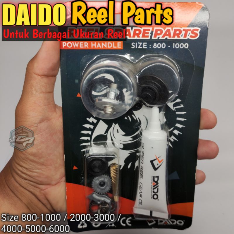 Daido POWER HANDLE And NON POWER HANDLE Fishing Reel Spare Parts ...