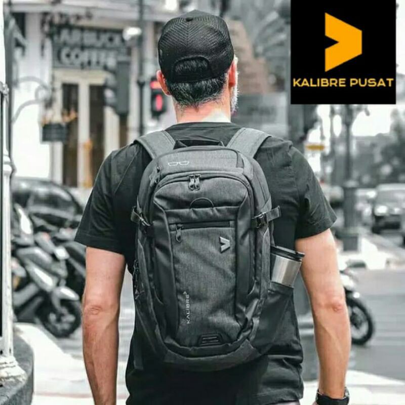 Original KALIBRE HUXLEY BACKPACK LAPTOP BACKPACK COLLEGE BAG WORK BAG ...