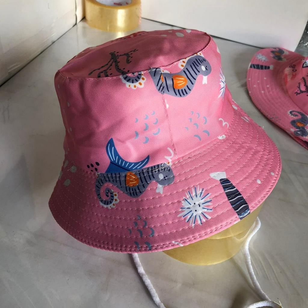 CUTE DESIGN BUCKET HAT FOR MORE THAN 4 YEARS OLD KIDS | Shopee Philippines