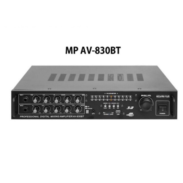 Megapro Amplifier AV-830BT [300w x 2][Original] | Shopee Philippines