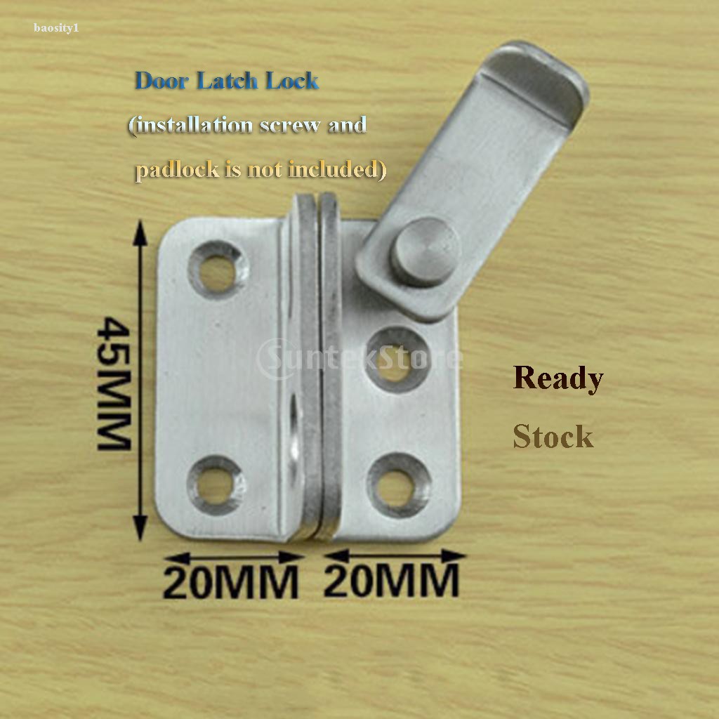 Stocked baosity1Swivel Bolt Door Lock Cabinet Boxes Latch Tiny Padlock ...