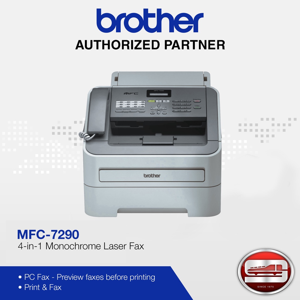 Brother MFC-7290 4-in-1 Monochrome Laser Fax / MFC / DCP | Shopee ...
