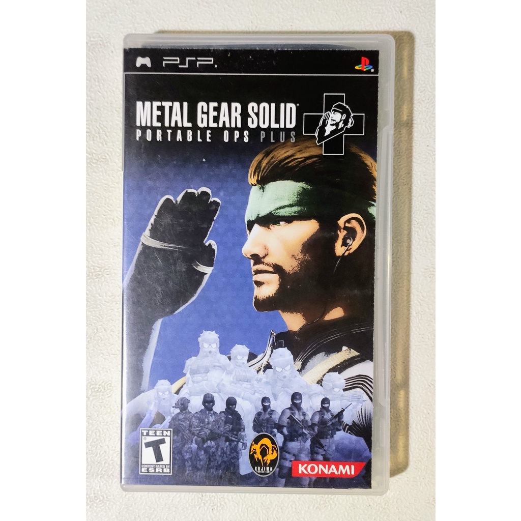 Metal Gear Solid Portable Ops Plus - [PSP Game] [ENGLISH Language] [CIB ...