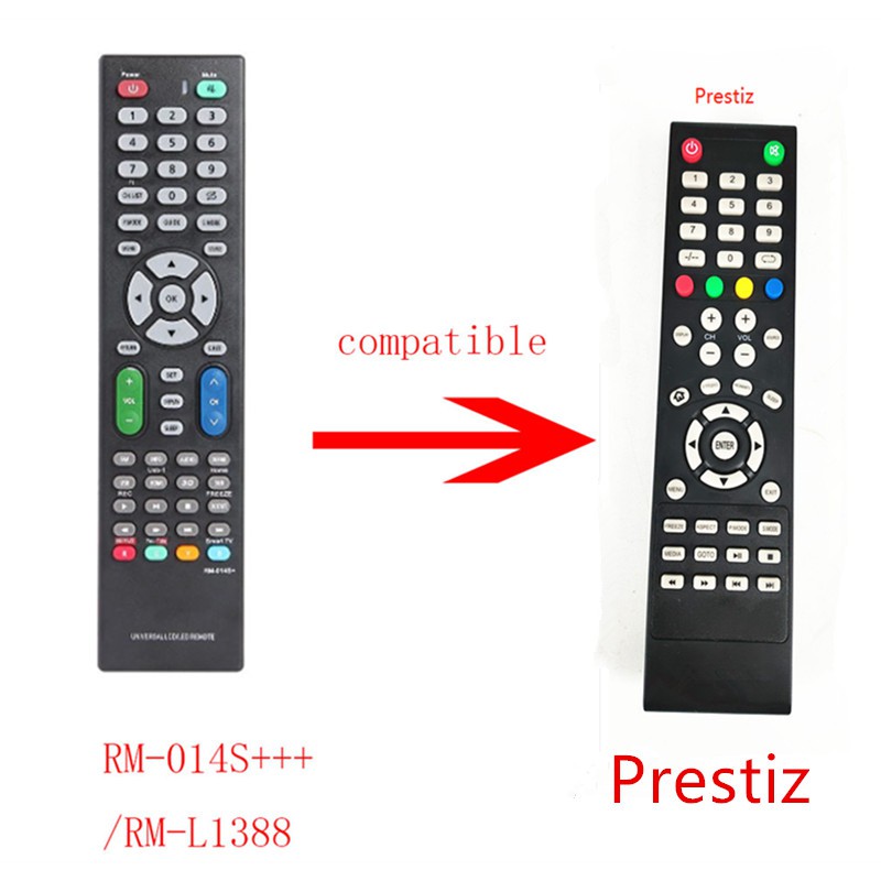 For DEVANT LCD LED RM-L1599 RM-034S+ TV Player Television Remote ...