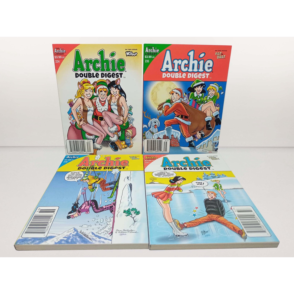 ARCHIE'S DOUBLE DIGEST MAGAZINE (#234, #235, #236 & #237) (SOFTCOVER ...