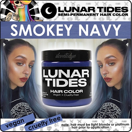[I Love to Dye] Lunar Tides Smokey Navy Semi-Permanent blue Hair Dye ...