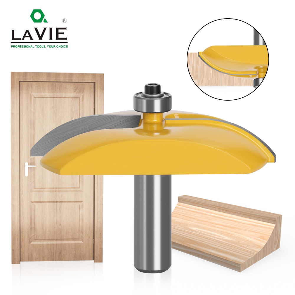 LAVIE 1pc 1/2" Shank Raised Panel Router Bit Cove Door Milling Cutter ...