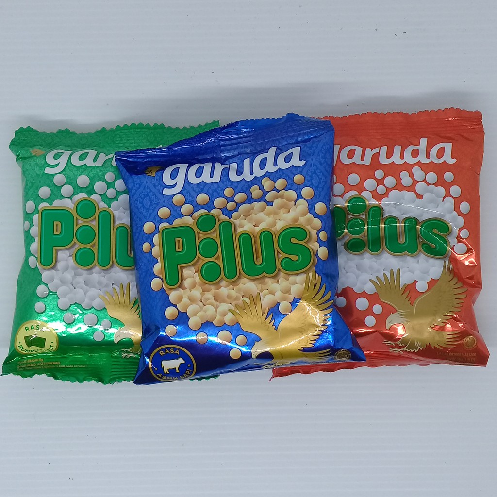 Pilus Garuda Shredded Beef Flavor / Original / Seaweed 9 grams | Shopee ...