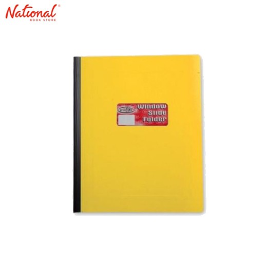 Starfile Folder Report Cover With Slide Long Deep With Window Yellow ...