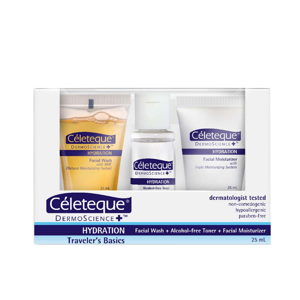 Celeteque Hydration Travel Kit | Shopee Philippines