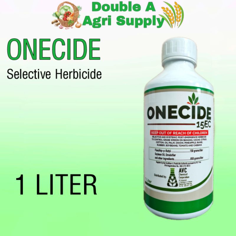 Onecide Selective Post Emergent Herbicide / Weed Killer | Shopee ...