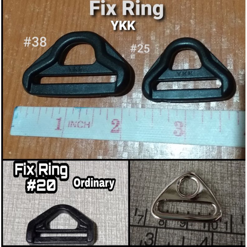 10PC Fix Ring* METAL FIXRING / YKK and ORDINARY FIXRING Bag making accessories | Shopee Philippines