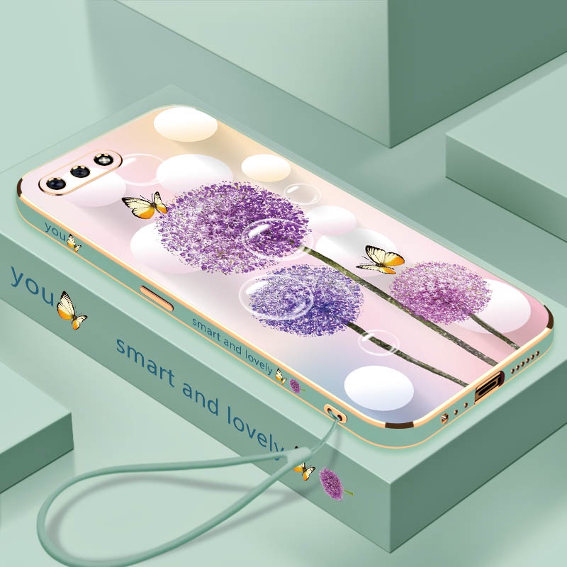 Casing Oppo a5 a3s a12e a57 a39 Phone Case Ultra-thin Electroplating ...