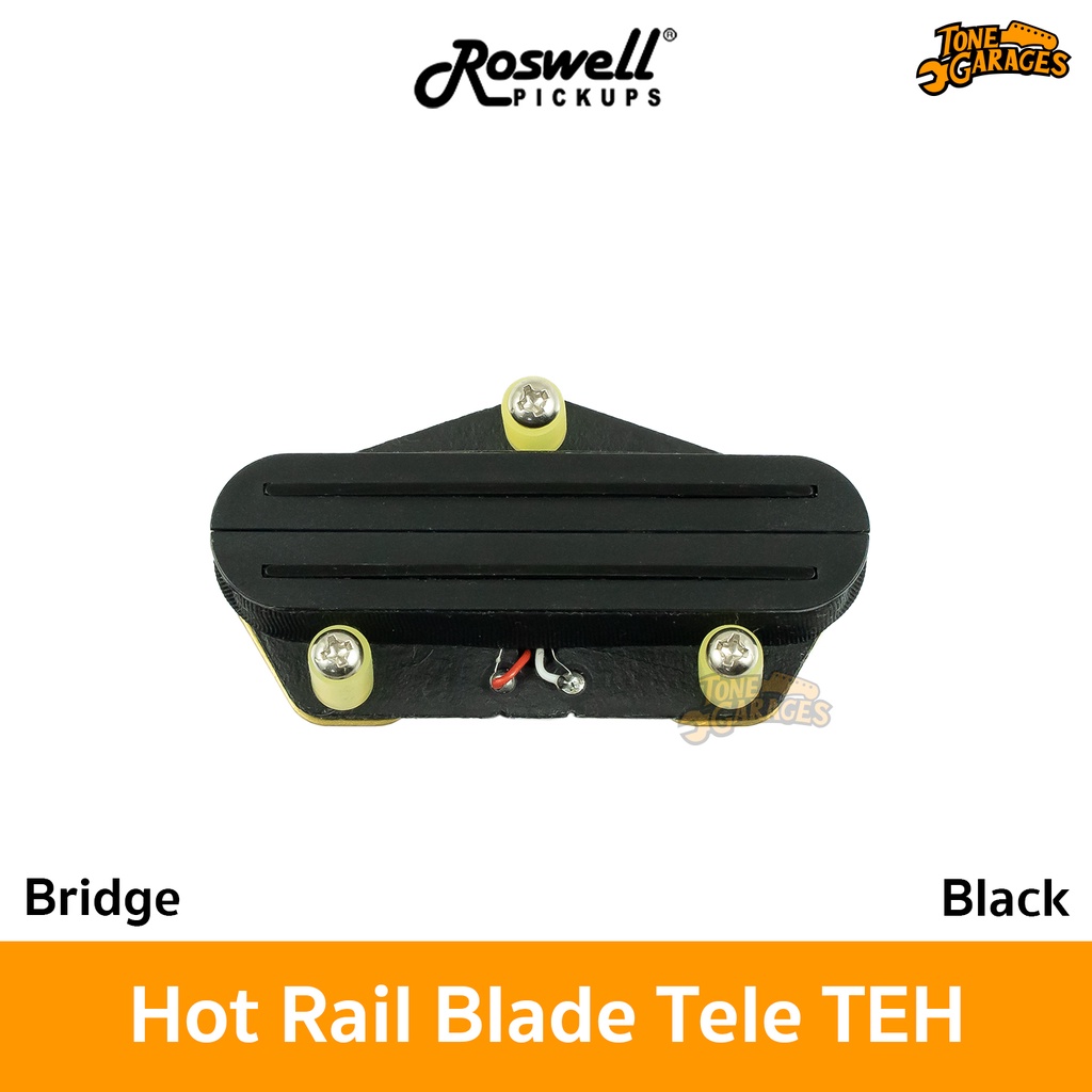 Roswell Pickups TEH Hot Rails Blade Bridge for Tele Mini Humbucker ...