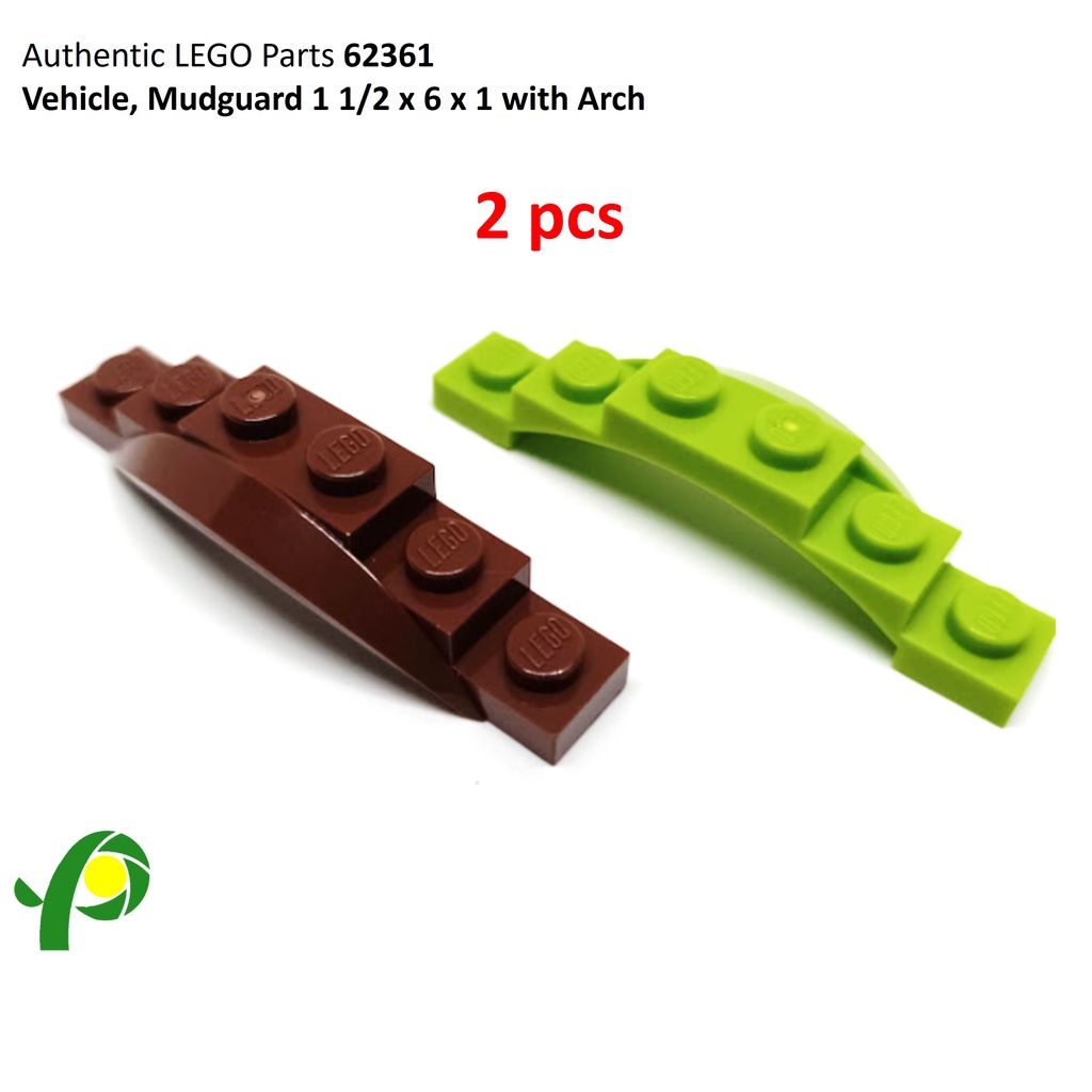 LEGO Parts 62361 Vehicle Mudguard 1 1/2x6x1 Arch | Shopee Philippines