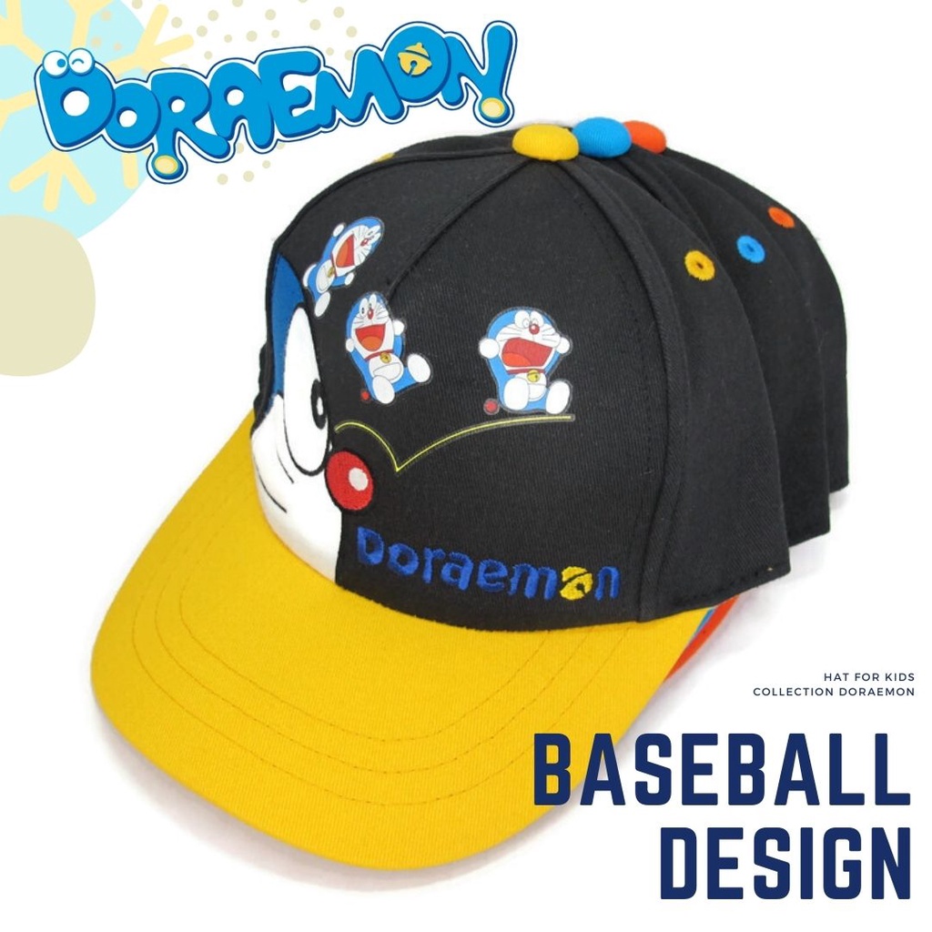 Doraemon character BASEBALL CAP SIZE 50-52 CM. (No.) DM-125) | Shopee ...