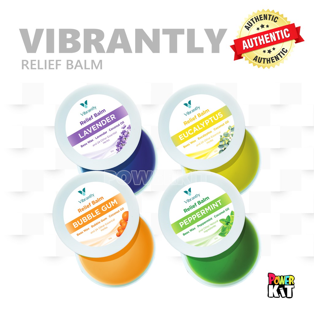 Relief BALM From Vibrantly Inc. / Organic Pain Reliever / Headache ...