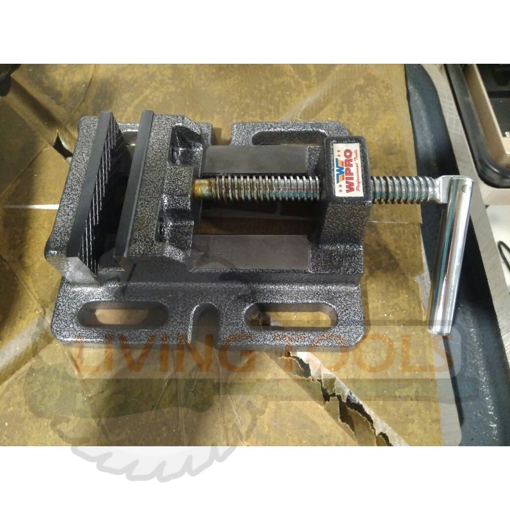 Wipro 4 In 4in 100MM 100MM Vise Drill Vise Sitting Drill Stand Holder ...