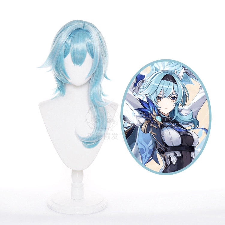 2022 New Anime Genshin Impact Amber/Eula Pizza Hut Linkage Waiter Game ...