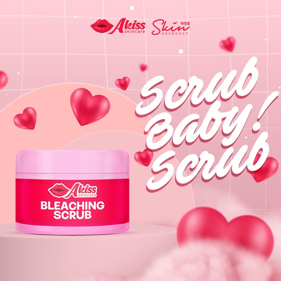 Akiss Bleaching Scrub 300G | Shopee Philippines