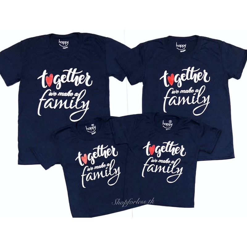 4 in 1 set family shirt | Shopee Philippines