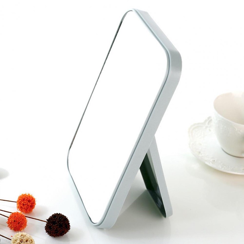 Face Makeup Mirror Desktop Vanity Mirror Large Folding Portable Square ...