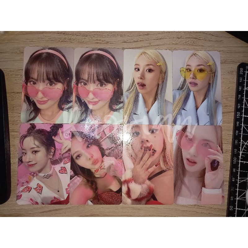 TWICE FORMULA OF LOVE FANCY RINGPOP DICON PHOTOCARDS NAYEON JEONGYEON ...