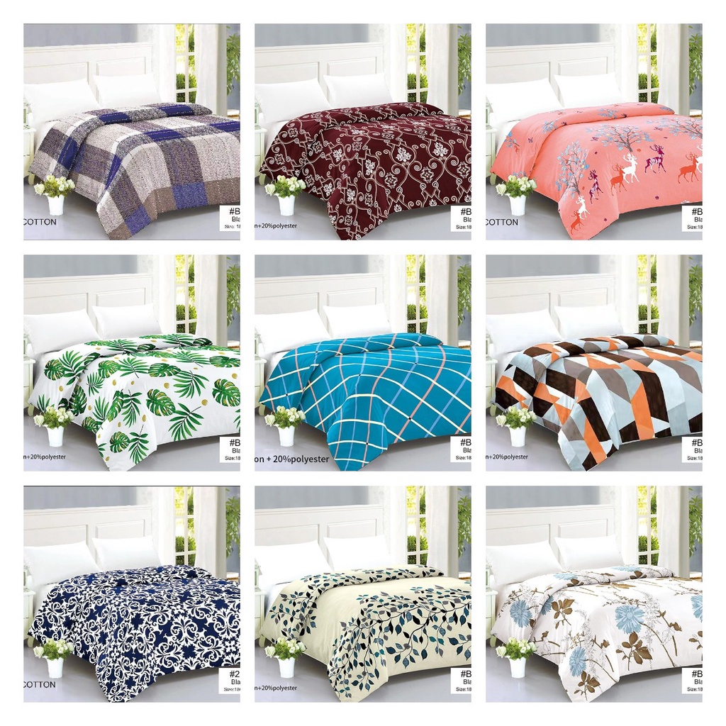 New Design Blanket 180*220cm cotton Comfortable Bedding Home Living ...