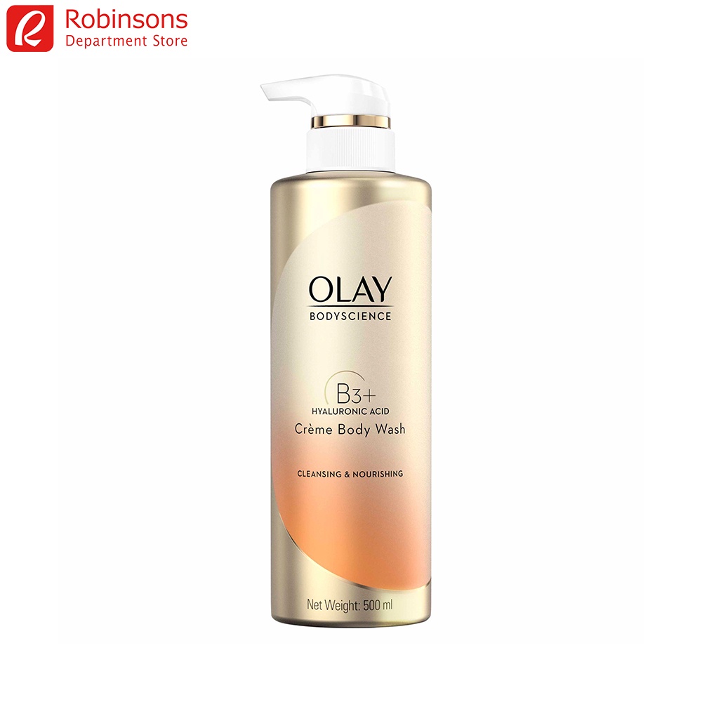 Olay Body Science Body Wash Cleansing & Nourishing 500ml | Shopee ...
