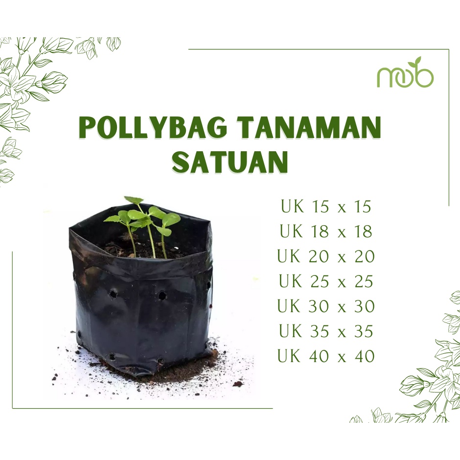 Small Medium Thick Plant Pollybag (1 PCS) | Shopee Philippines