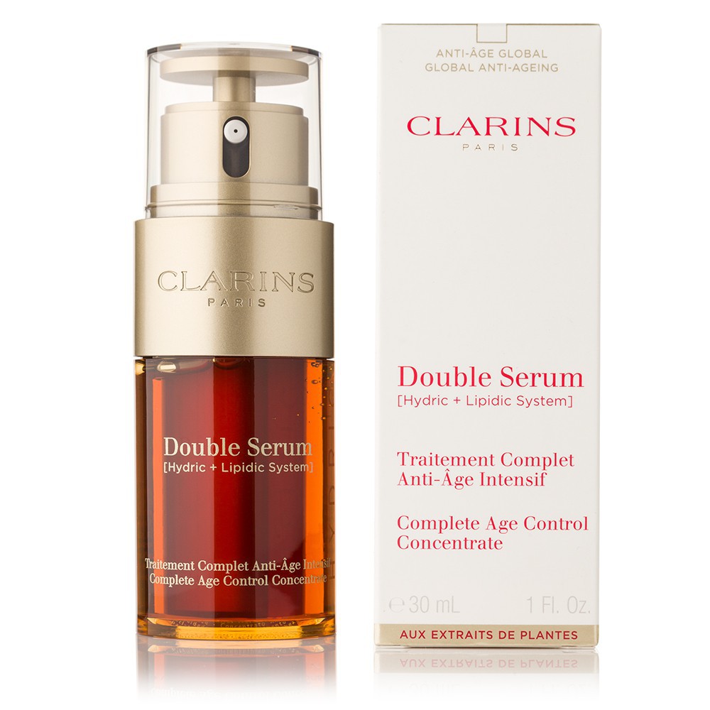Clarins Double Serum Complete Age Control Concentrate 30ml | Shopee Philippines