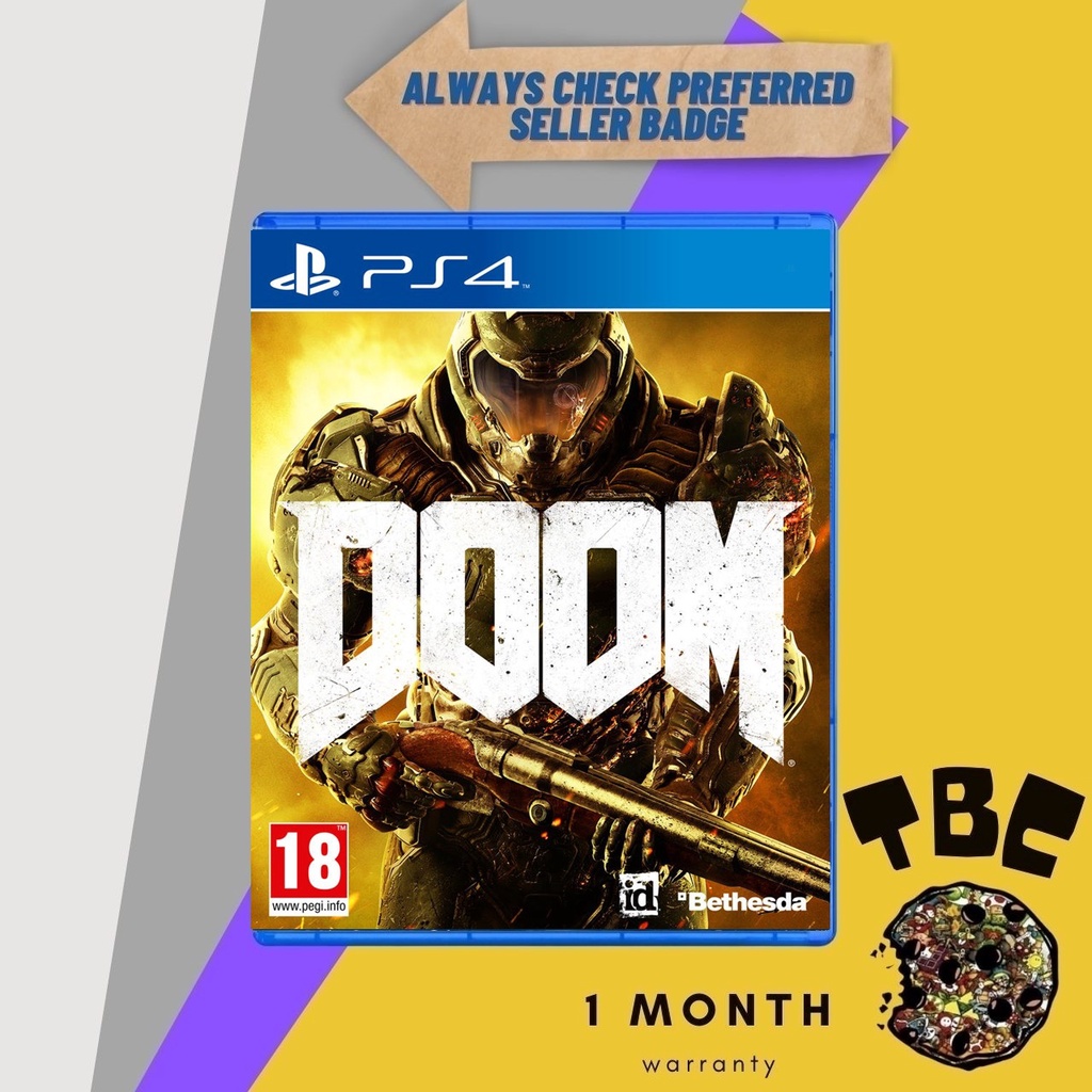 PS4 DOOM - Playstation 4 [R3] | Shopee Philippines