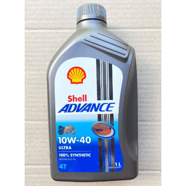 Authentic Shell Advance 4T Ultra 10W-40 1 Liter | Shopee Philippines