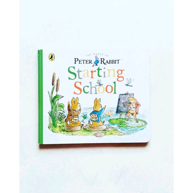 Peter Rabbit Starting School (Boardbook) | Shopee Philippines