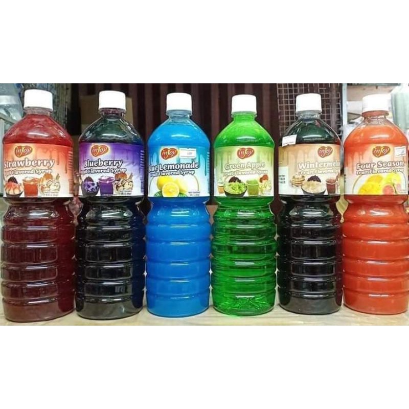 Injoy Fruit syrup 1kg | Shopee Philippines