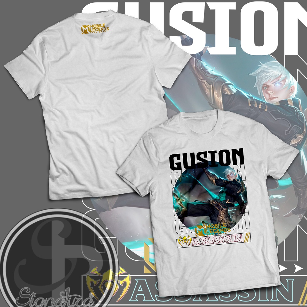 Signatura Tees MLBB Gusion Moonlight Collection Design Shirt | Shopee ...