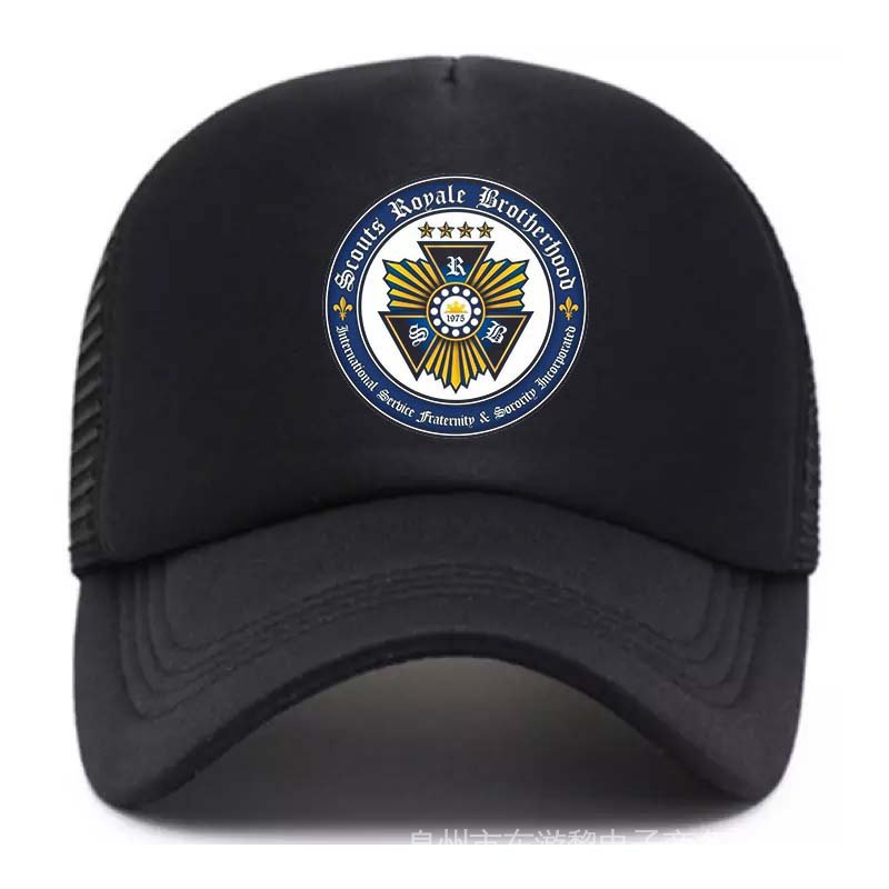 SCOUT ROYAL BROTHERHOOD SRB FRATERNITY BLACK WHITE CAP | Shopee Philippines
