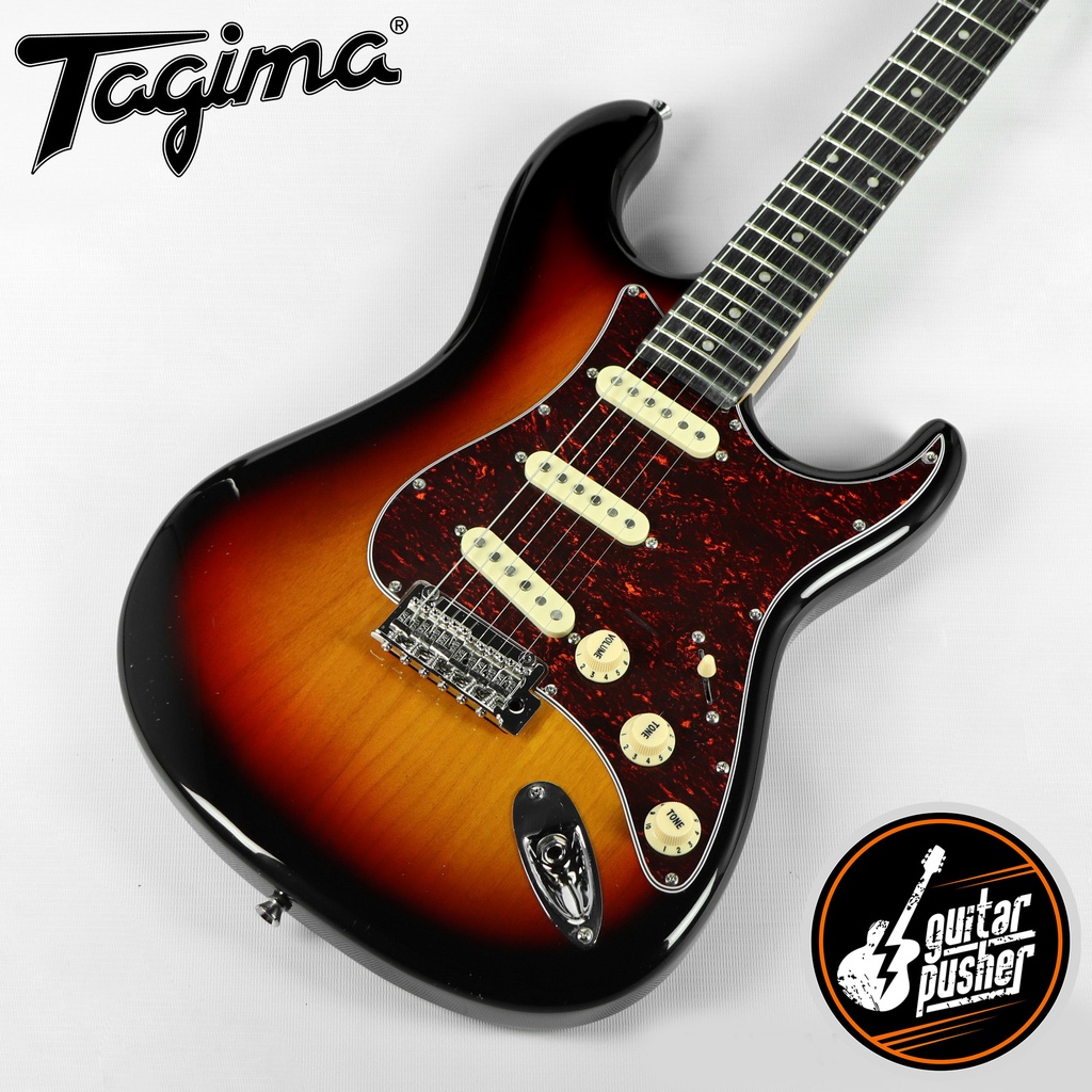 Tagima T-635 S-Style Electric Guitar Sunburst | Shopee Philippines