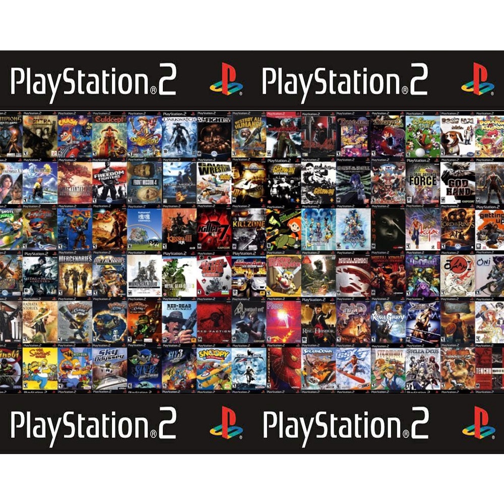 PS2 CD Games Burn for Modified PS2 | Shopee Philippines