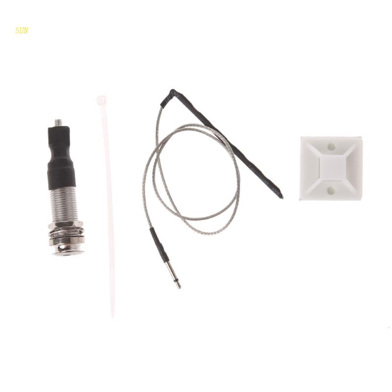SUN Classical Acoustic Guitar Pickup Piezo Stick Under-Saddle End Pin 6 ...