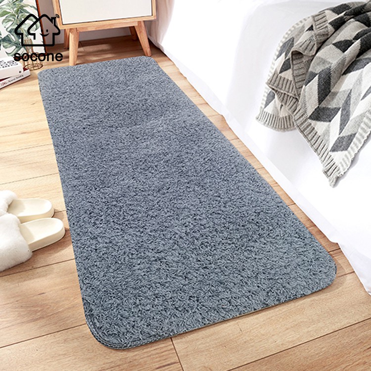 Socone 40X120cm Simple Nordic Style Fluffy Rugs Pad Anti Slip Doormart ...