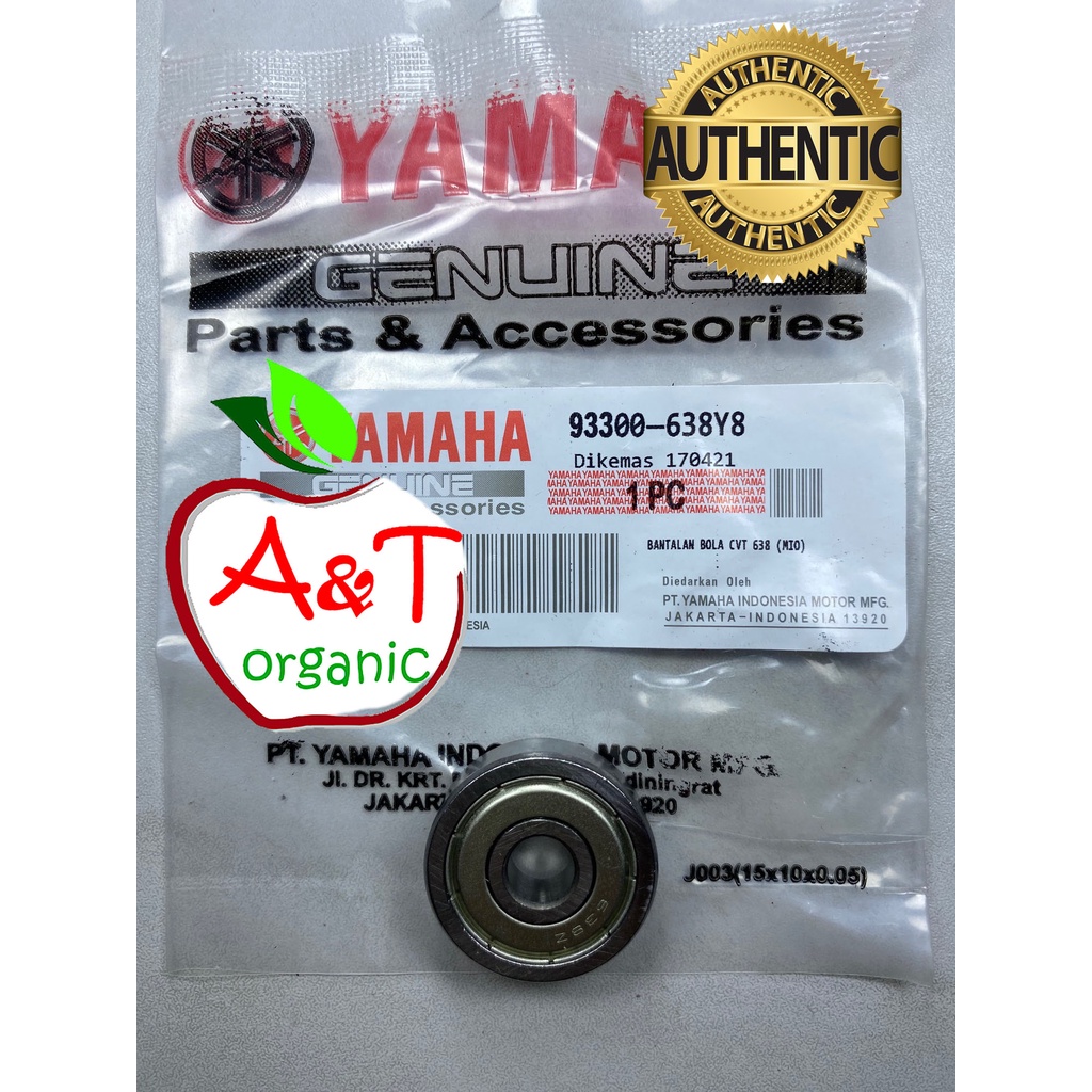 93300-638Y8 Yamaha Crankcase Cover / CVT Bearing (638Y) for Mio Sporty ...