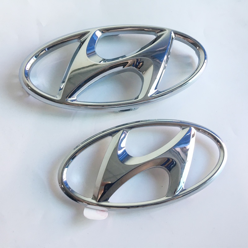 1 x ABS HYUNDAI Logo Car Auto Front Rear Trunk Emblem Badge Sticker ...