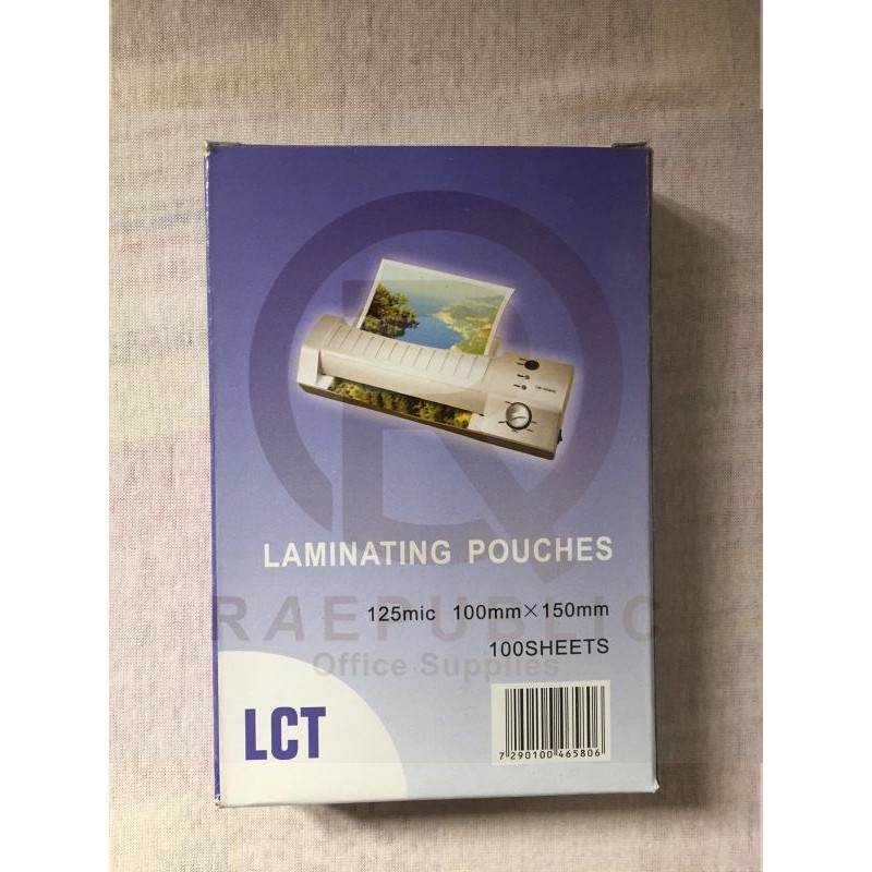 LCT Laminating Film 100mm x 150mm (100 sheets) | Shopee Philippines
