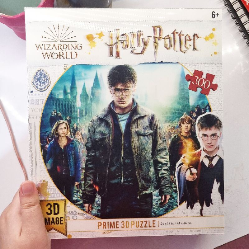 Puzzle Harry Potter Deathly Hallows / Battle Of Hogwarts | Shopee ...