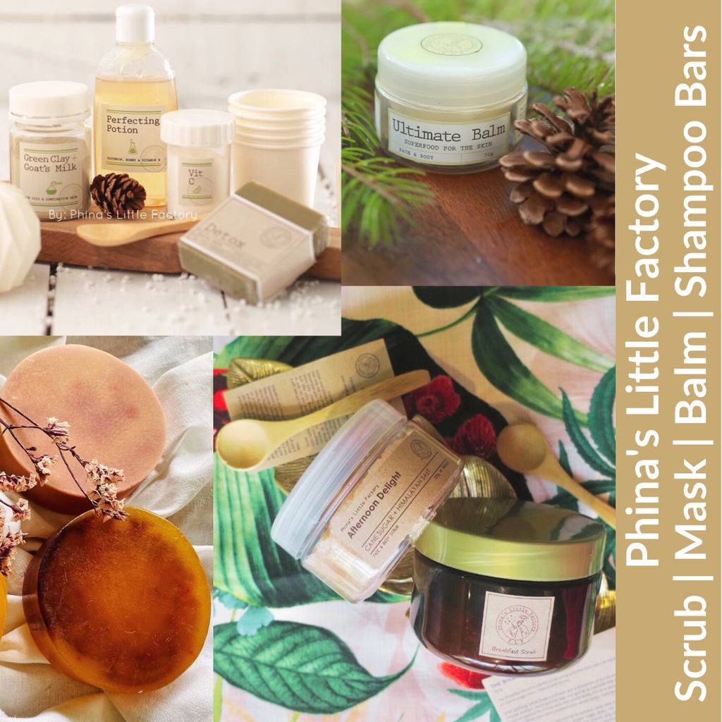 Phina's Little Factory | Sheen / Clear Shampoo Bar | Perfectionist Mask ...