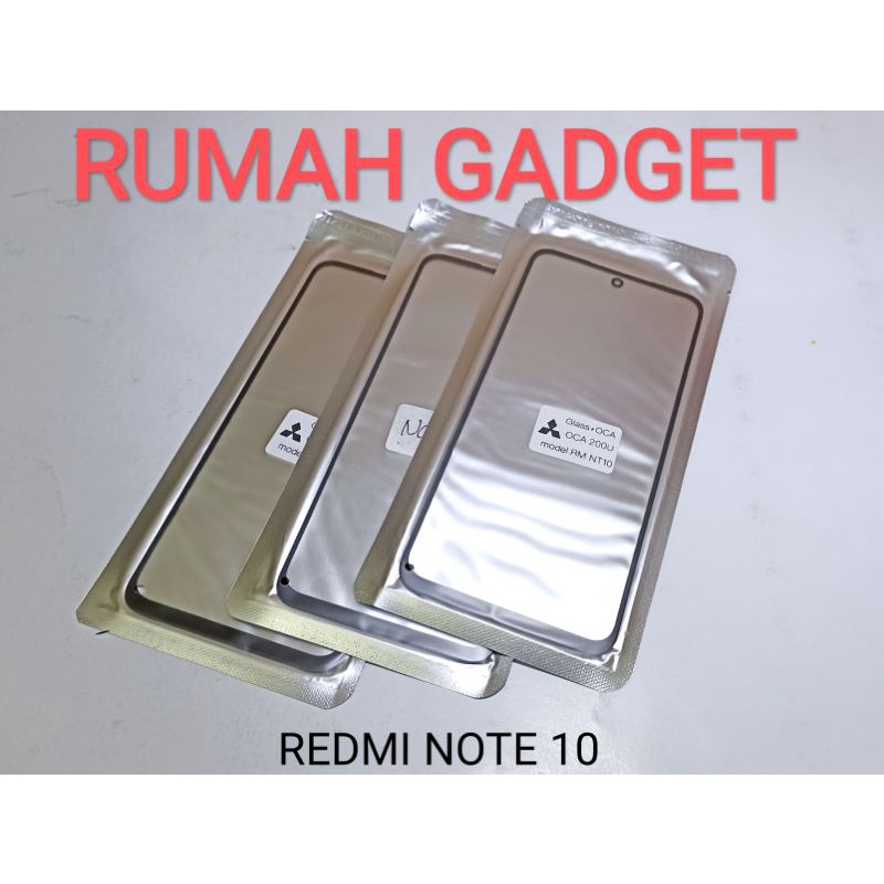 GLASS/GLASS LCD+GLUE OCA REDMI NOTE 10 4G/ REDMI NOTE 10S/REDMI 10 PRO ...